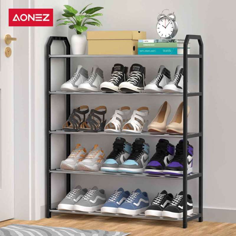 Jual AONEZ Rak Sepatu 5 Gantungan PayungTingkat Five-Tier Shoe Rack di ...