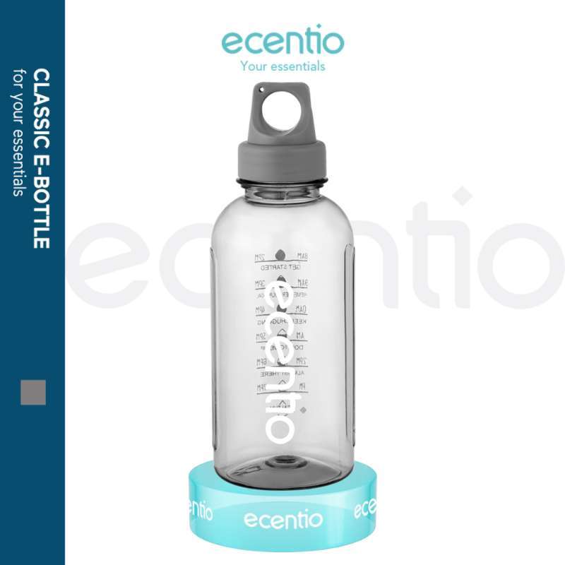 Promo Ecentio 500ml Sports Water Bottle Gray Diskon 11% Di Seller Rapih ...
