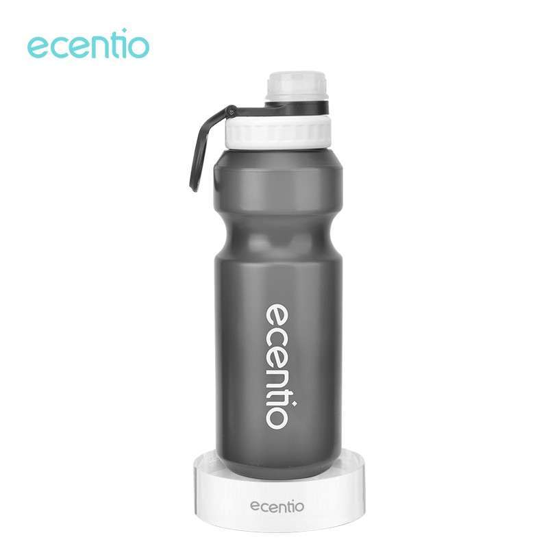 Promo Ecentio - 750ml Flow Plastic Sports Water Bottle - Gray Diskon 19 ...