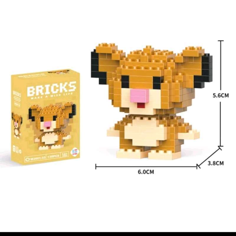 Jual Nano Block Bricks Lego Diy Lego Di Seller Edukreat - Pegadungan ...