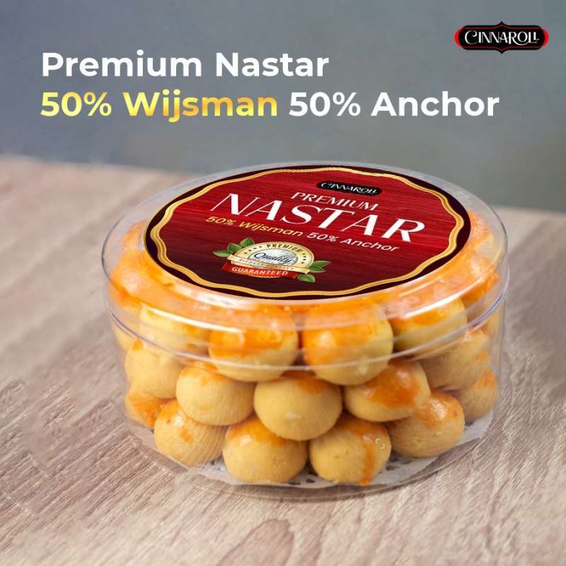 Jual Kue Nastar Homemade 50% Wijsman Wisman Lumer Premium Halal 500gr ...