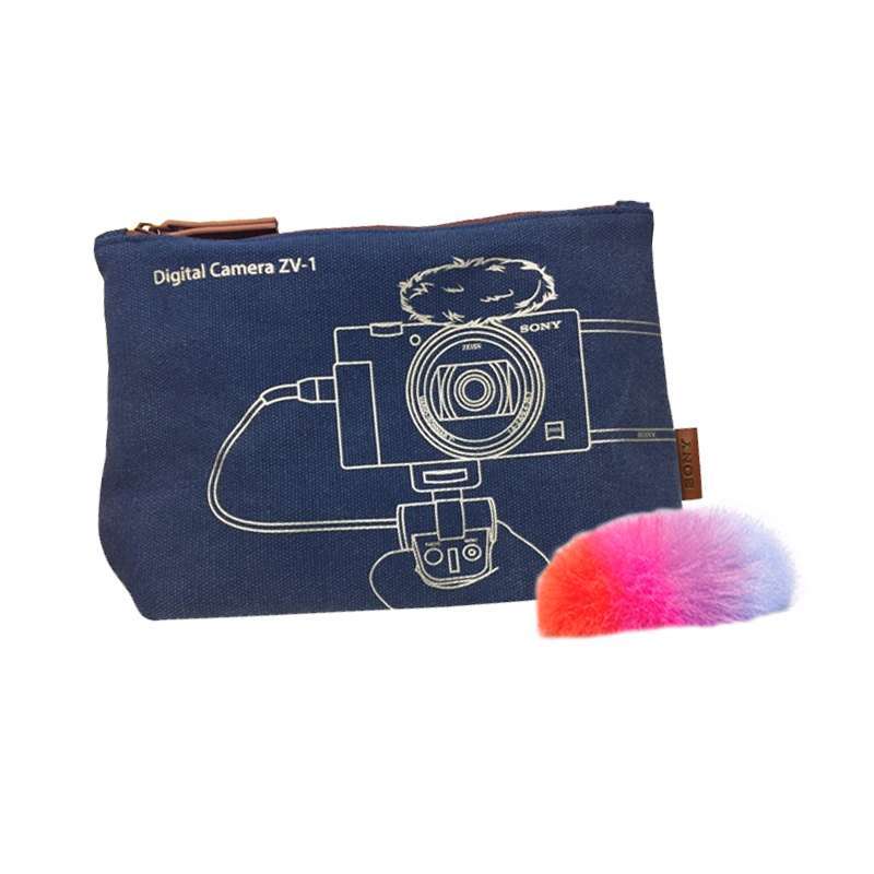 Promo Jpc Kemang Sony Canvas Pouch & Windscreen Wind Screen Shield ...