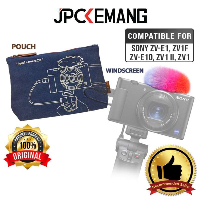 Promo Jpc Kemang Sony Canvas Pouch & Windscreen Wind Screen Shield ...