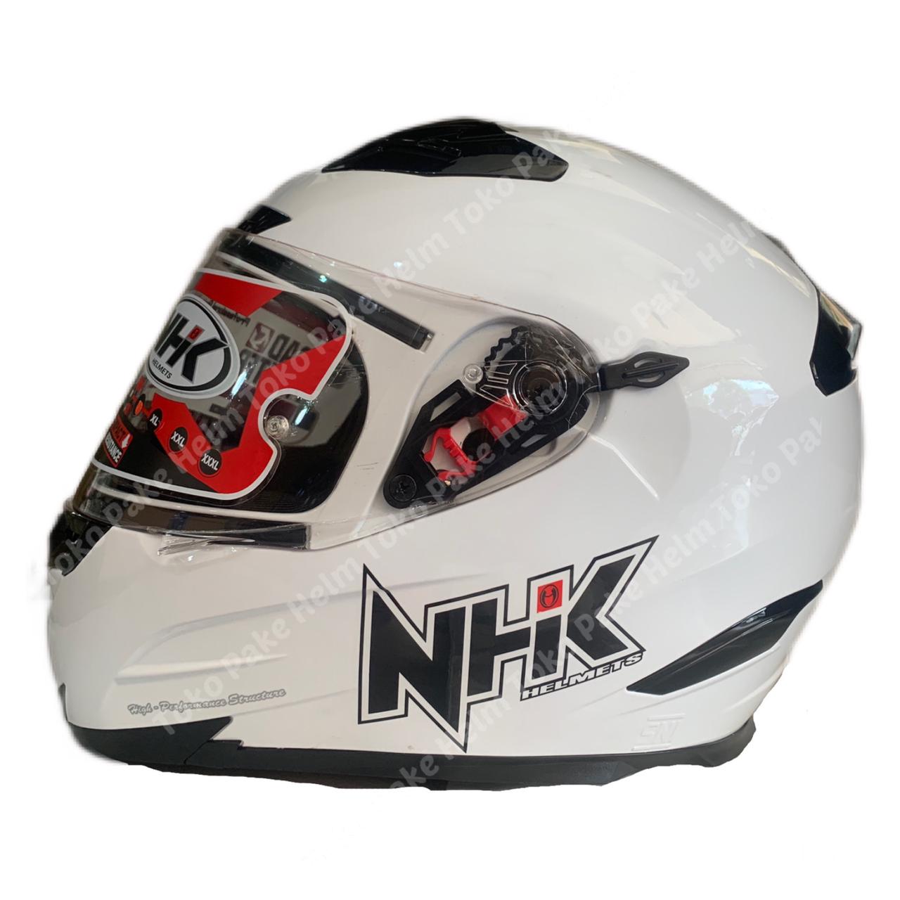 Jual Helm Nhk Rx 9 Putih White Nhk Full Face Rx9 Double Visor Di Seller ...