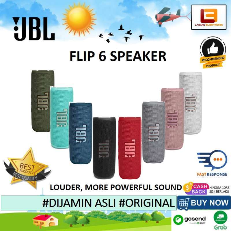 Jual JBL Flip 6 Bluetooth Speaker Flip6 Speaker Portable di Seller Ladang - Cipete Utara, Kota ...