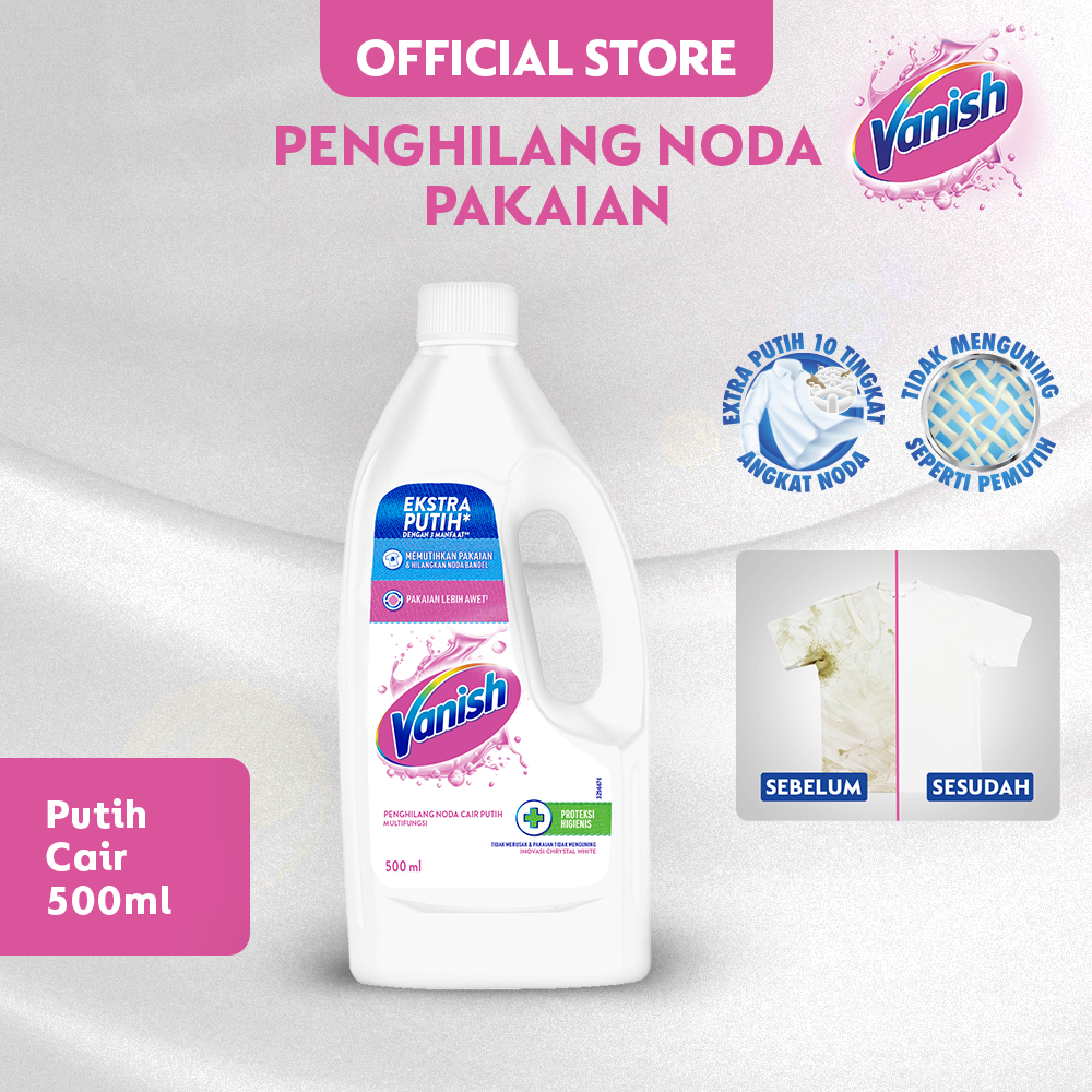 Jual Groceries - Vanish Cair Bottle Cairan Pembersih Pakaian - White ...