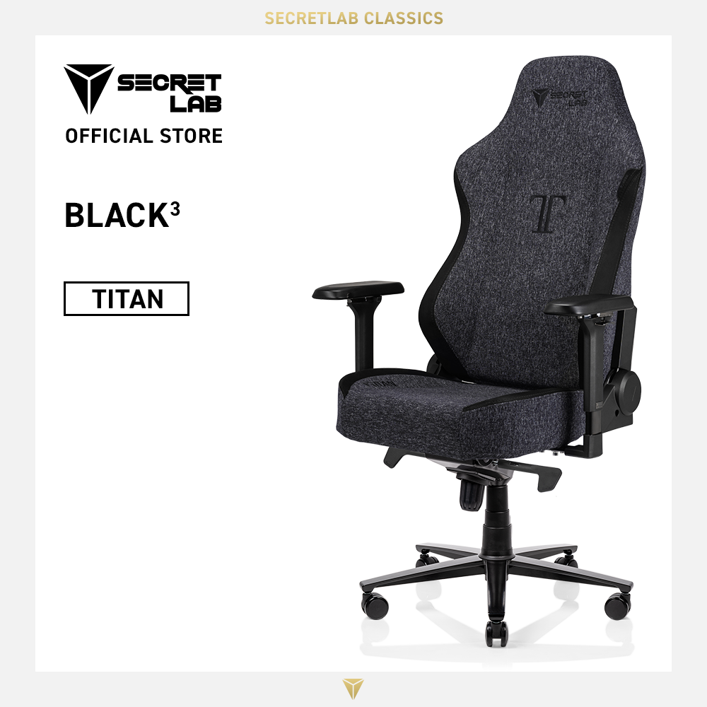 Promo Secretlab Classics Series Softweave Kursi Gaming - Black³ Diskon ...