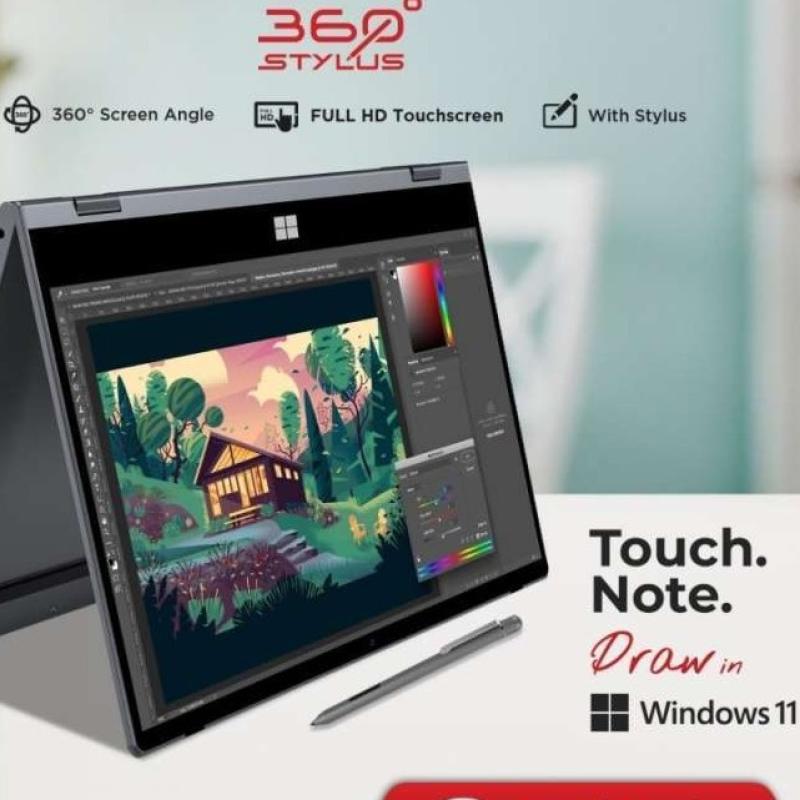 Promo Advan 360 Stylus Laptop 2 In 1 [core I5 1035g7/8gb/256gb Ssd/14 ...