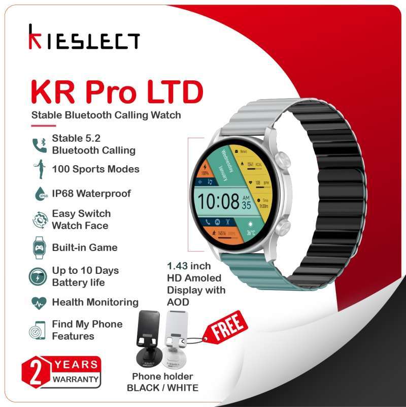 Promo Kieslect Kr Pro Ltd Calling Smartwatch Garansi Resmi 2 Tahun Diskon 60% Di Seller Kieslect ...