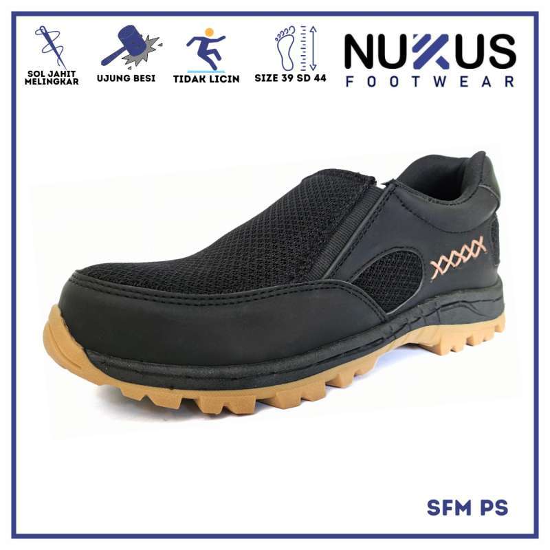 Jual Sepatu Safety Pendek Slip On Model Terbaru - Harga Promo Juli 2024 ...