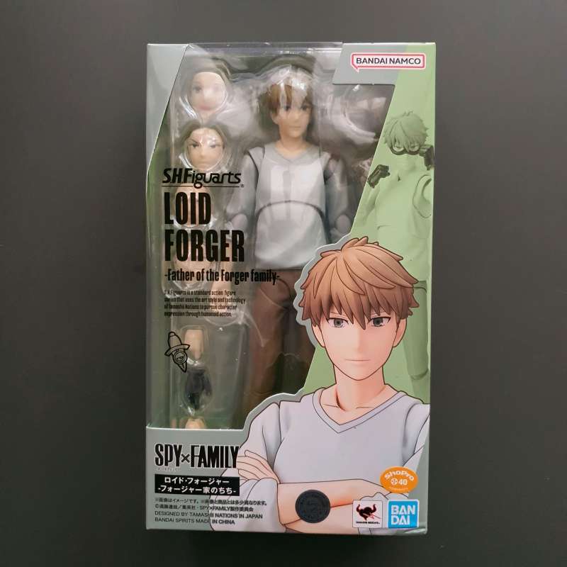 Jual Bandai SHF Spy x Family Loid Forger Father of the Forger Family di ...
