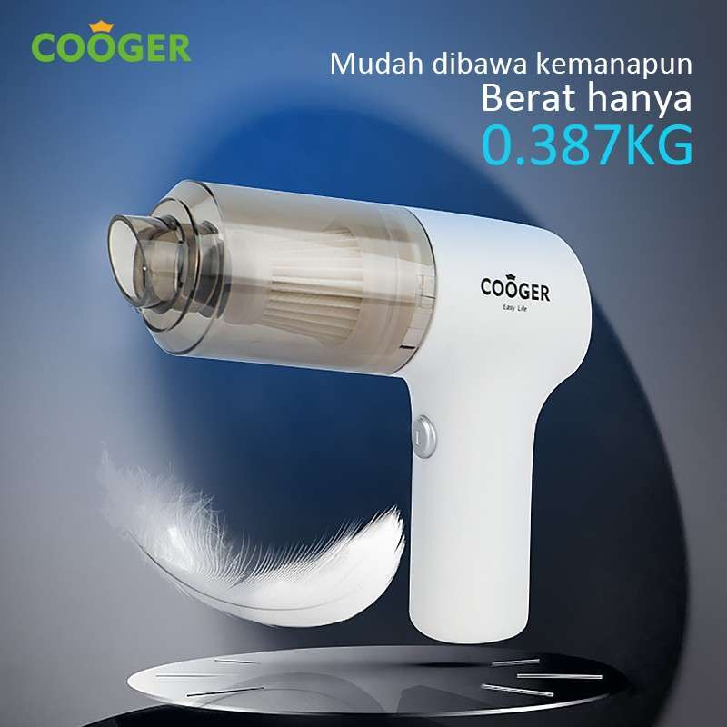 Promo Cooger Wireless Handheld Vacuum Cleaner - Vacum Tangan Diskon 16% ...