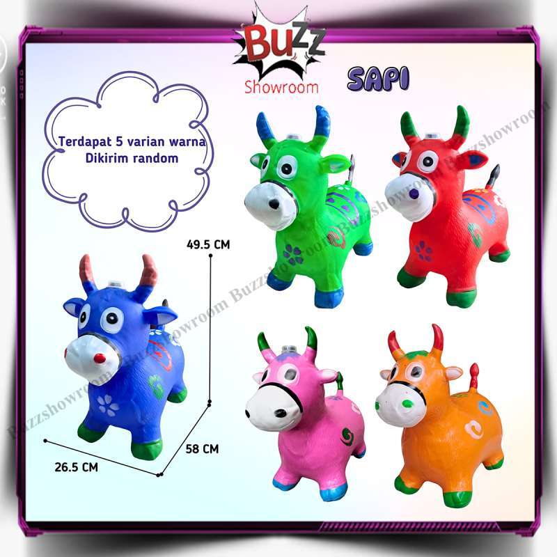 Jual Animal Jumping Musik Mainan Kuda Kudaan Karet Anak Lampu Premium ...