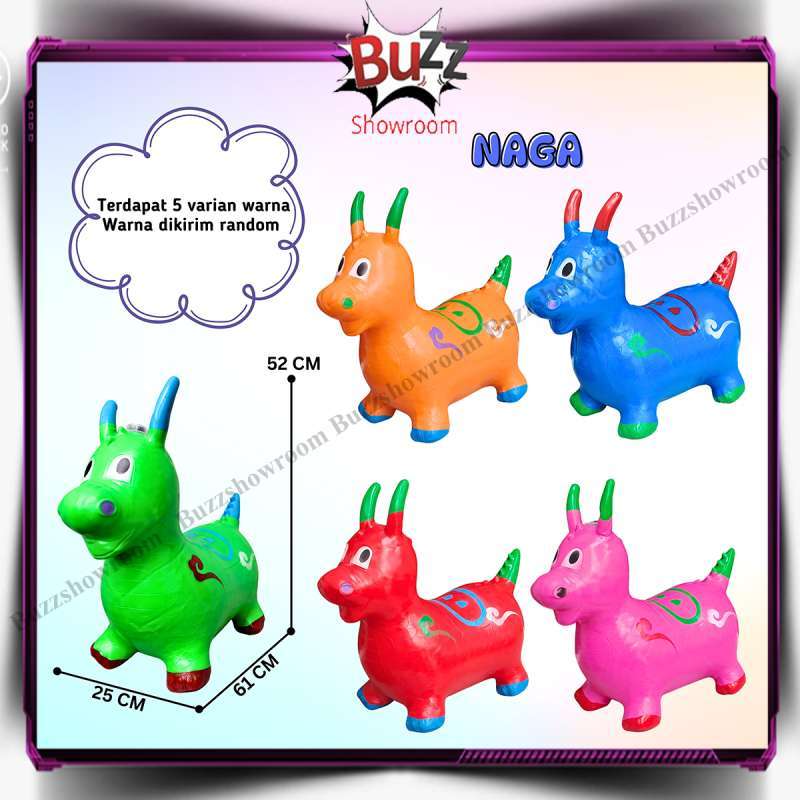 Jual Animal Jumping Musik Mainan Kuda Kudaan Karet Anak Lampu Premium ...