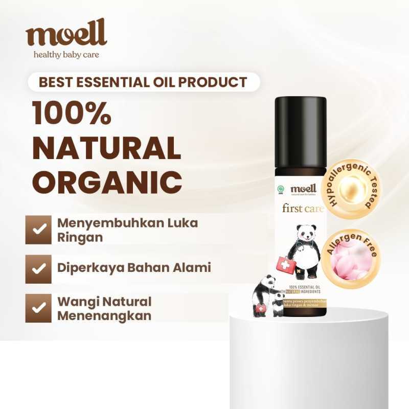 Jual Moell First Care Natural Essential Oil 8ml - Untuk Luka Memar ...