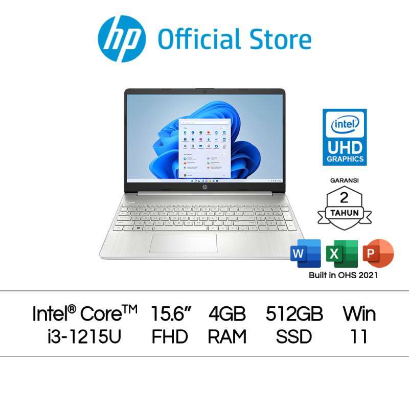 Promo Laptop Hp 15s-fq5148tu / 15.6 Inch / Intel Core I3-1215u / Intel ...