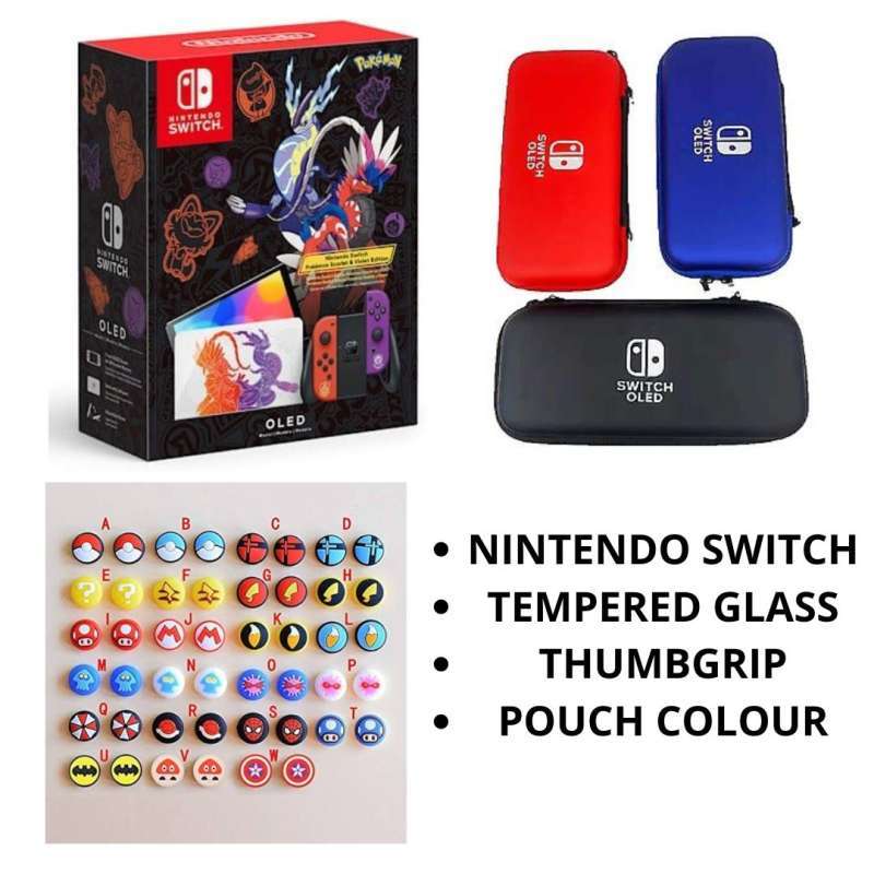 Jual Nintendo Switch Oled Pokemon Scarlet & Violet Cfw Full Game ...