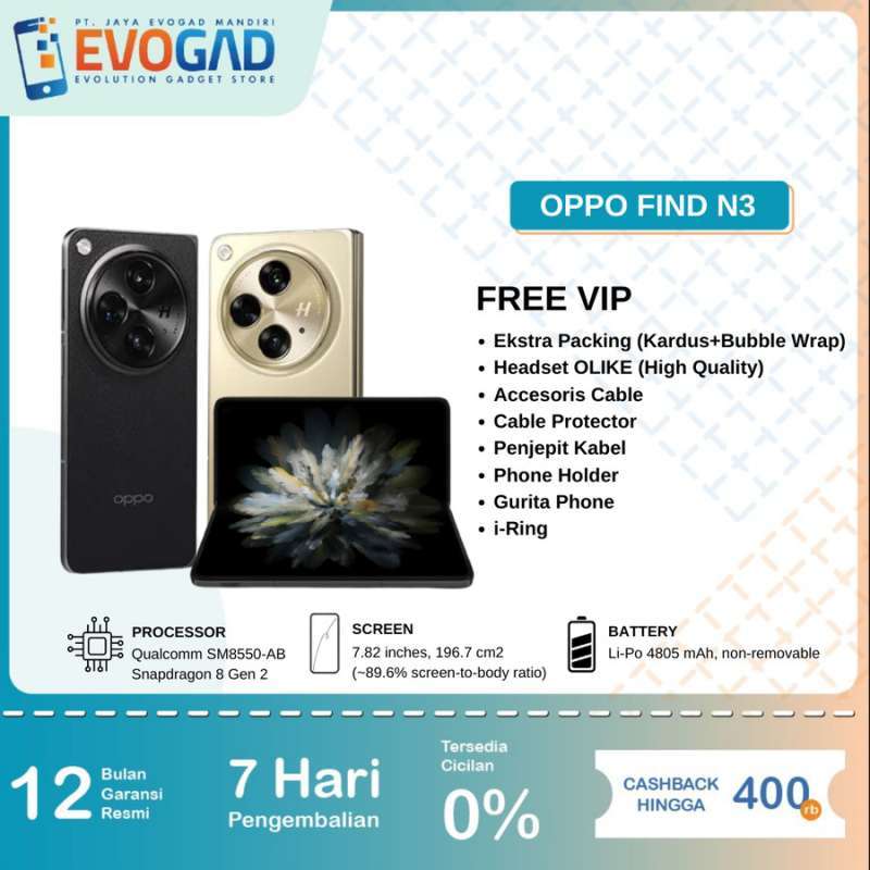 Oppo Find N3 Fold - Harga Terbaru Juni 2024 | Blibli