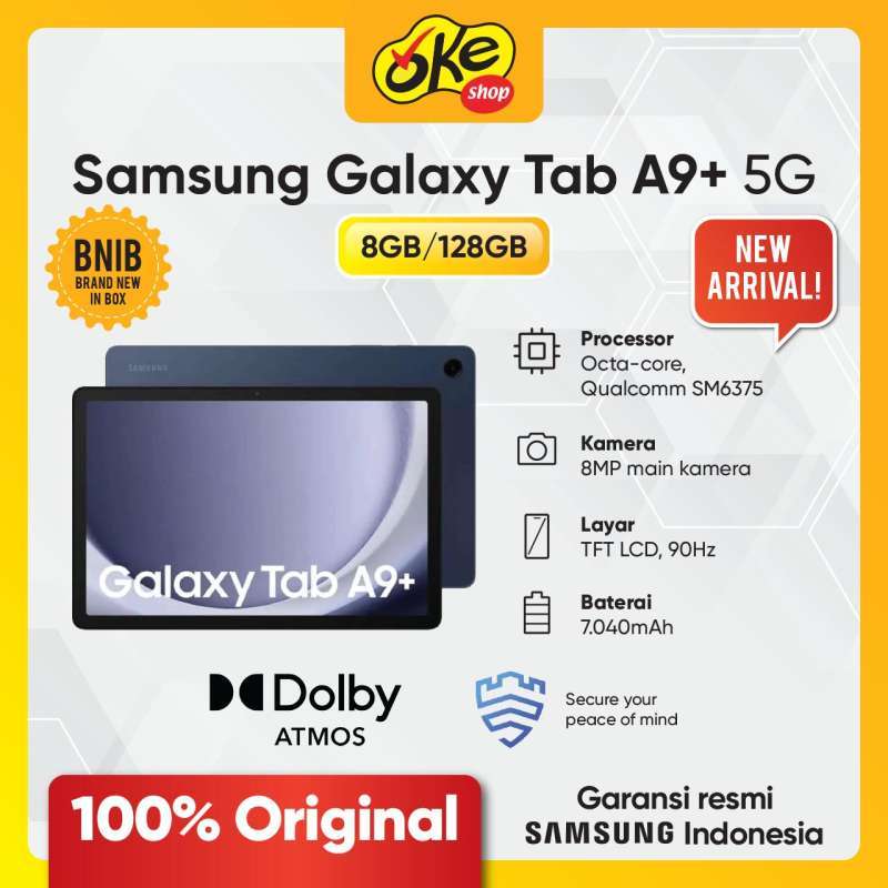 Promo Samsung Galaxy Tab A9 Plus 5g Wifi Diskon 5% Di Seller Okeshop O2o Official Store - Xiaomi ...