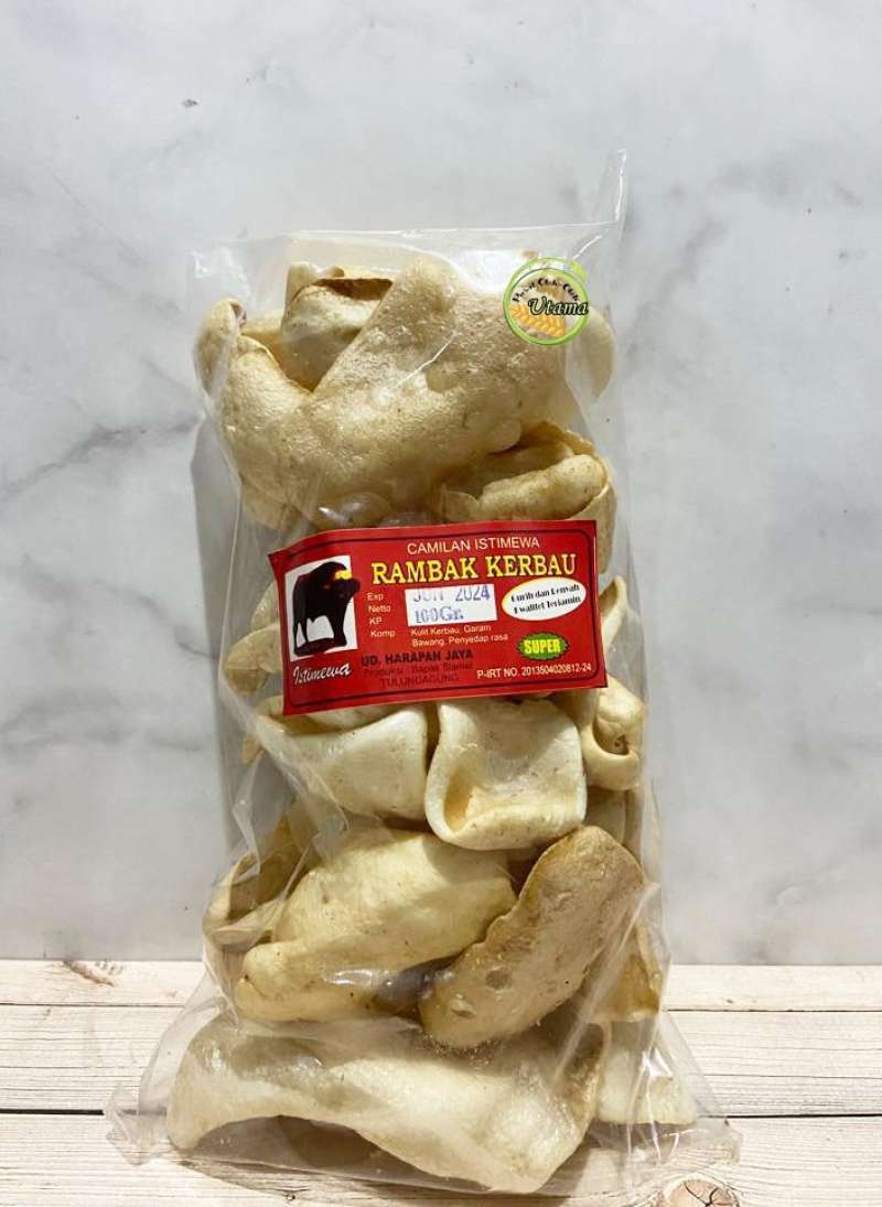 Jual Rambak Kerbau Istimewah - Rambak Kebo - Krupuk Rambak Kulit Di ...