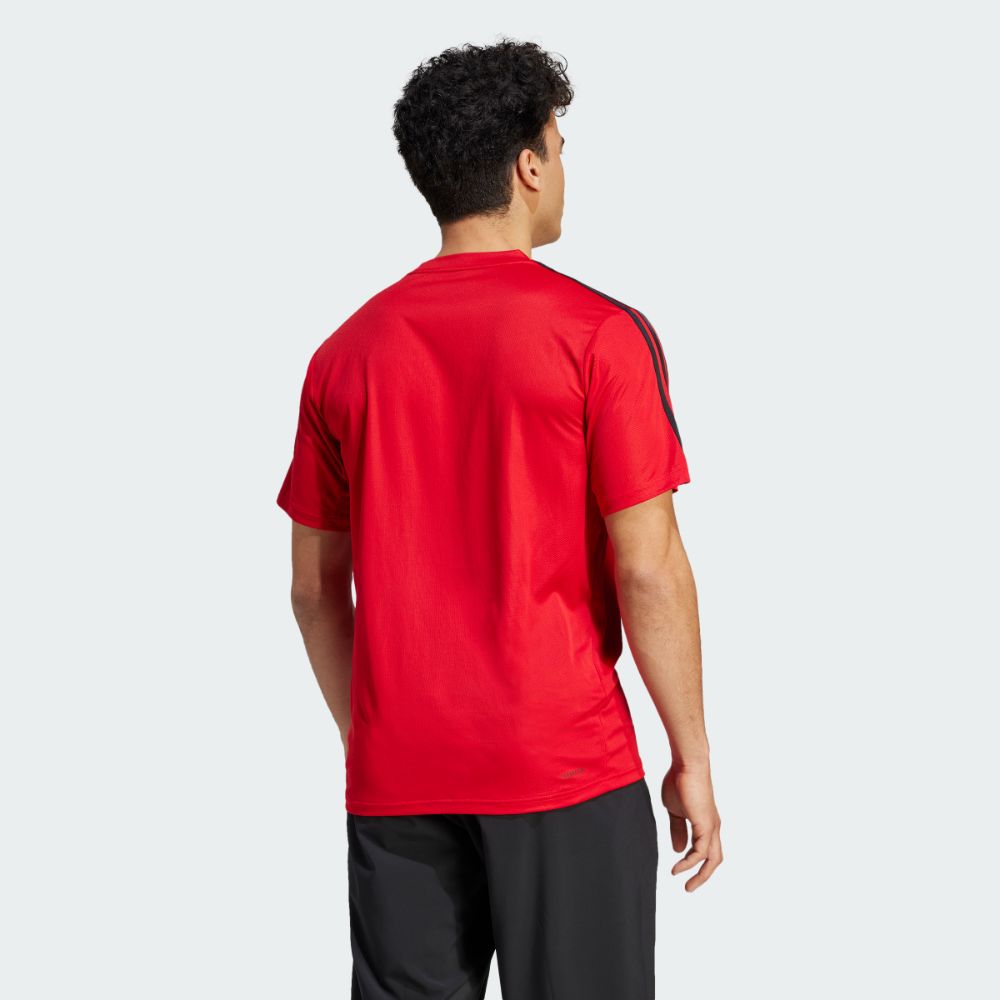 Promo Adidas Men Training T-shirt 3-stripes Train Essentials Baju ...