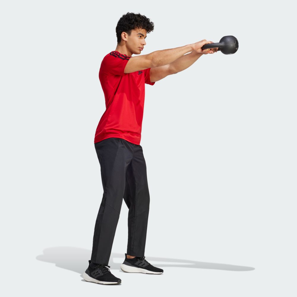 Promo Adidas Men Training T-shirt 3-stripes Train Essentials Baju ...