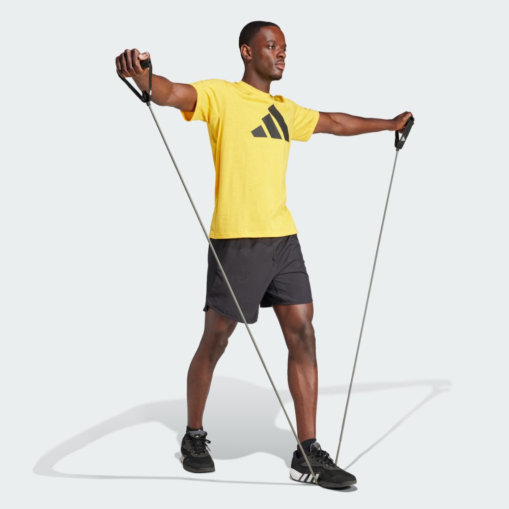 Promo Adidas Men Training T-shirt Train Essenstial Feelready Logo Baju ...