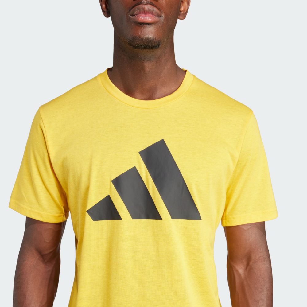 Promo Adidas Men Training T-shirt Train Essenstial Feelready Logo Baju ...