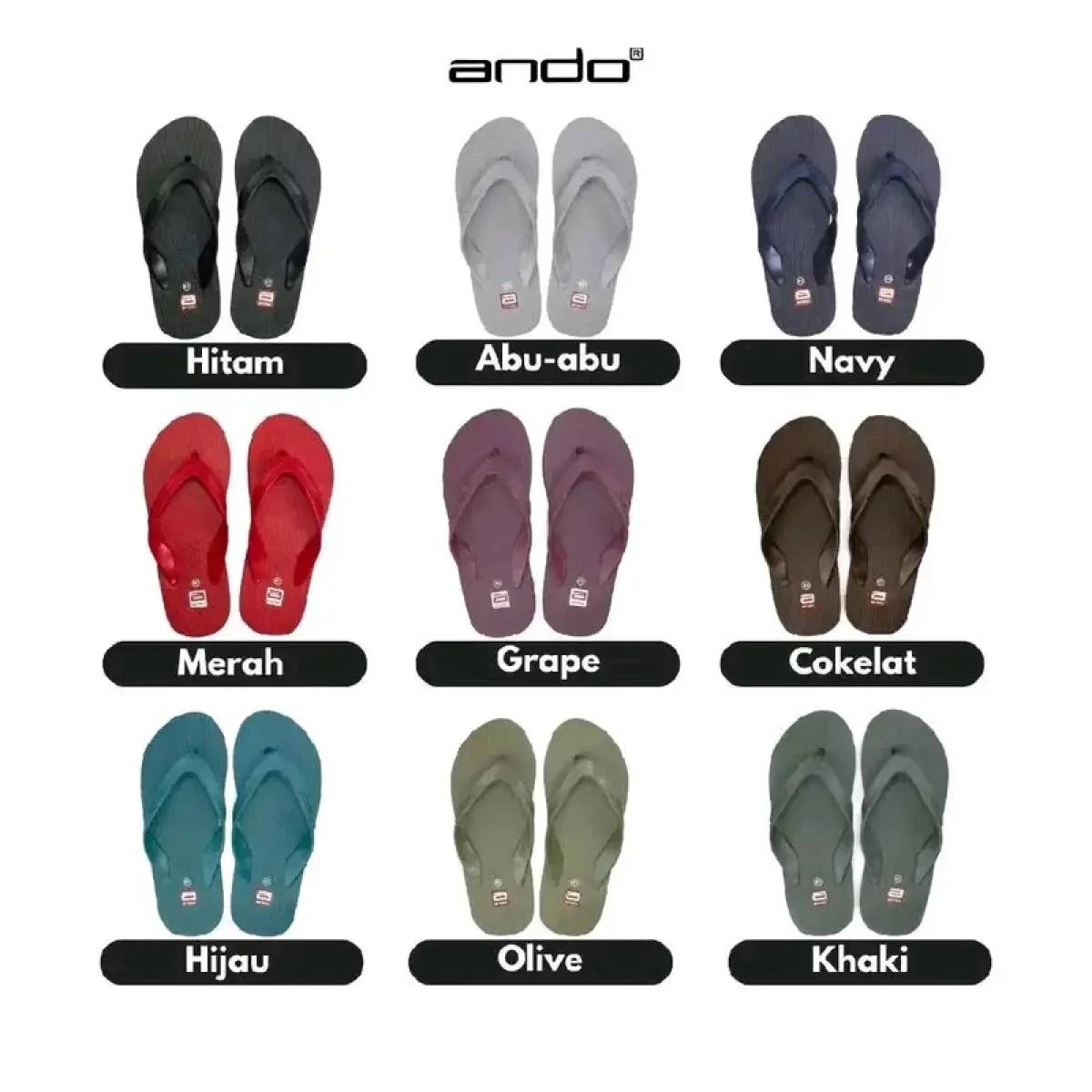 Jual Sandal Ando Terbaik Juni 2026 - Harga Murah & Gratis Ongkir - Blibli