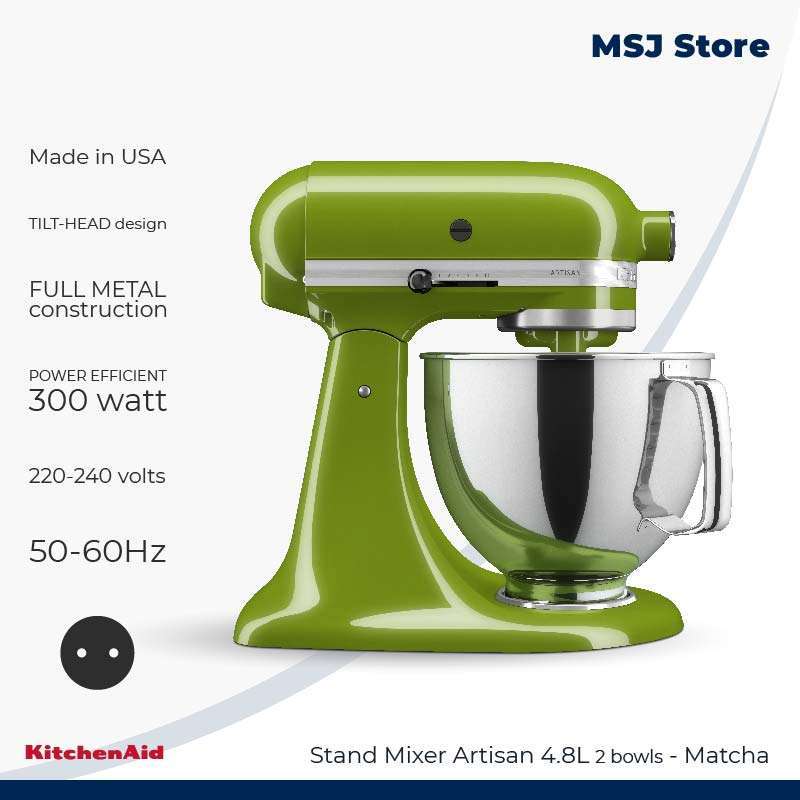 Promo Kitchenaid Stand Mixer Series Artisan 4.8l Matcha Green ...