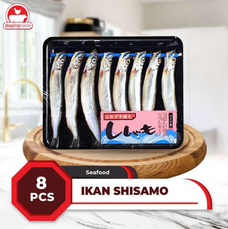 Promo Ikan Shisamo Frozen Kemasan Thinwall, 8 Pcs Diskon 19% Di Seller ...