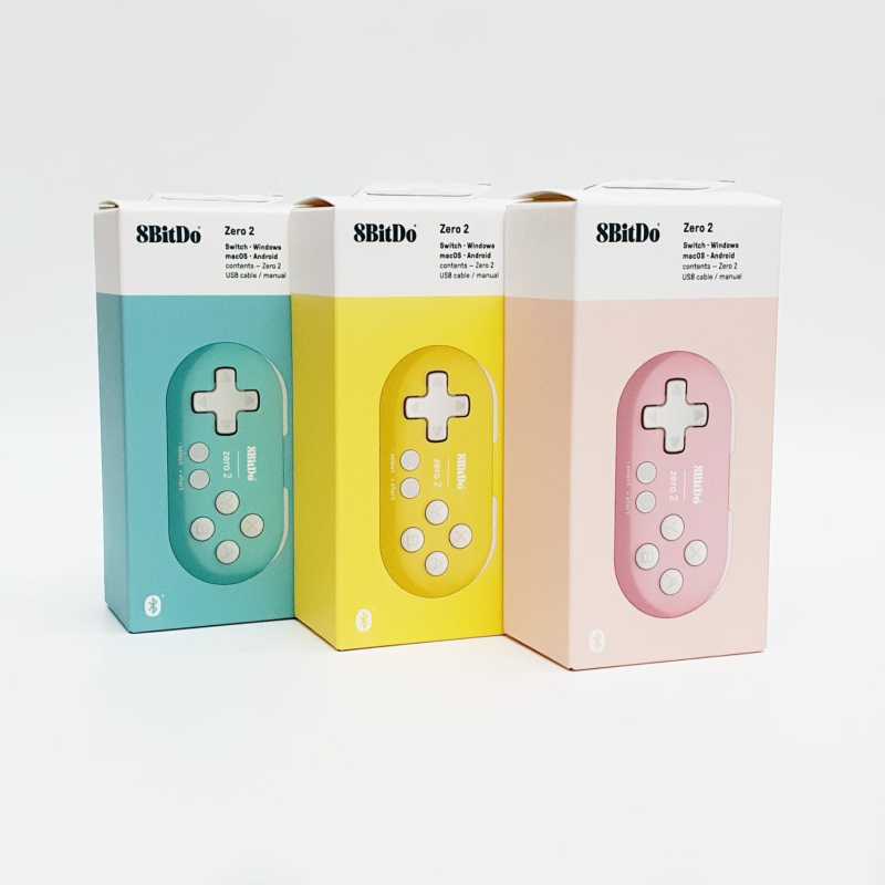 Promo 8bitdo Zero 2 Mini Bluetooth Gamepad For Switch/windows/android ...
