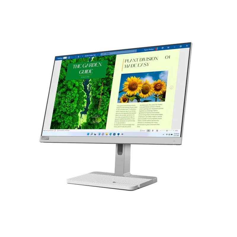 Promo Lenovo L24m-40 24 Inch Monitor Fhd Ips 100 Hz 4 Ms Usb-c3 Hdmi ...