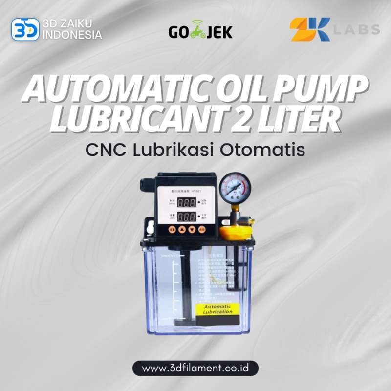 Jual ZKLabs Automatic Oil Pump Lubricant 2 Liter CNC Lubrikasi Otomatis ...