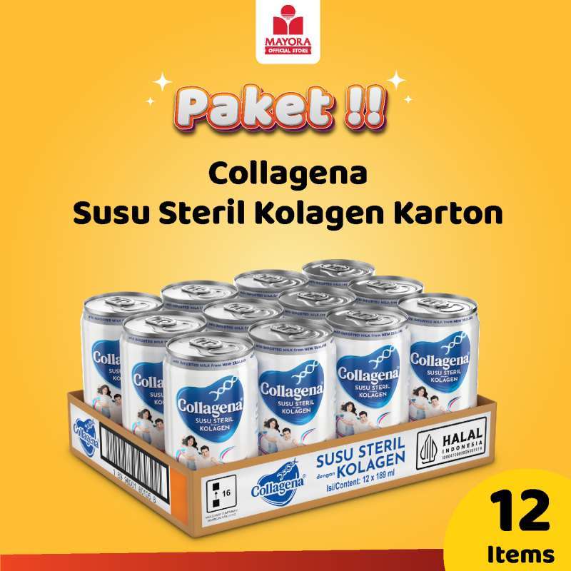 Promo Collagena Susu Steril Kolagen Karton Diskon 13% Di Seller Mayora ...