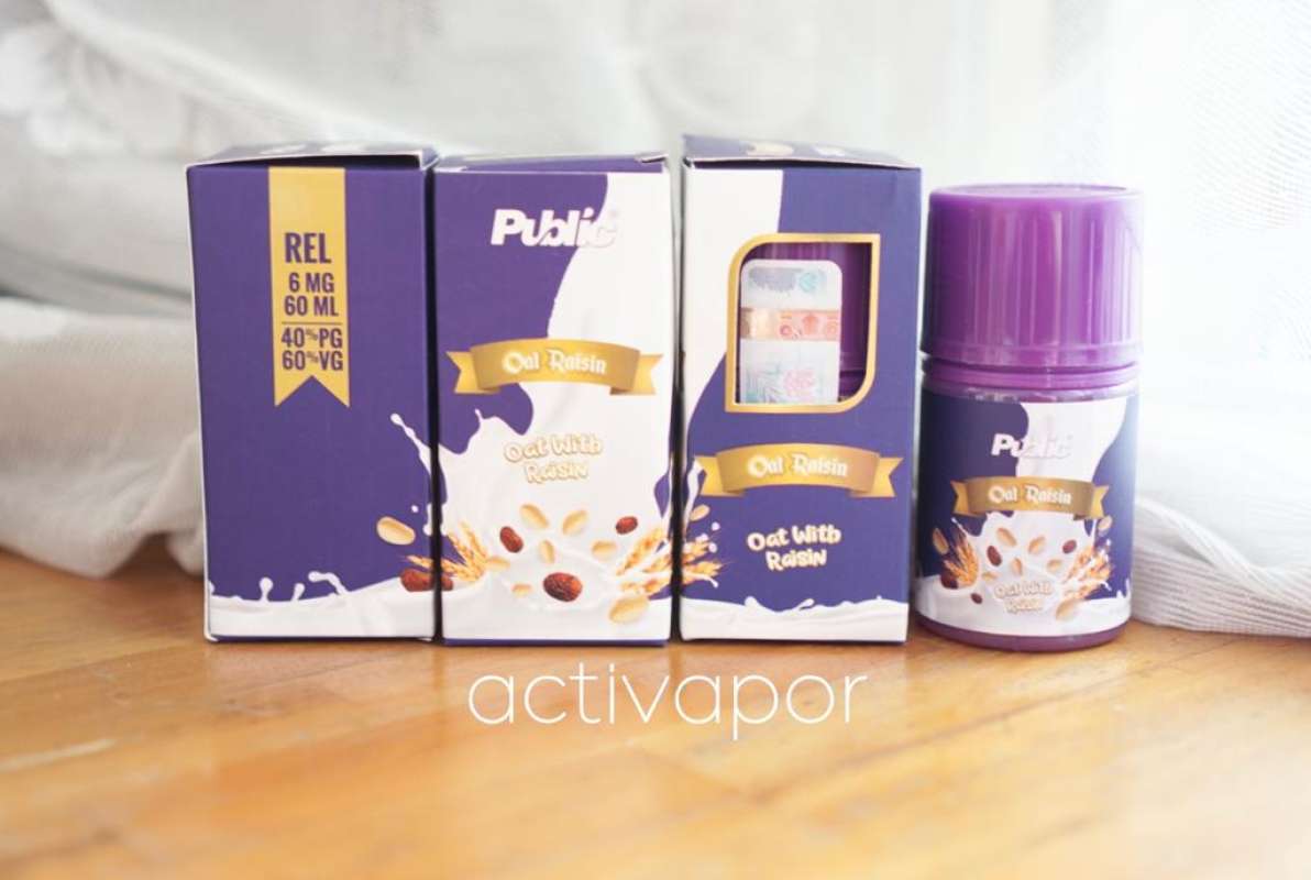 Jual Oat Raisin 60ml Oats With Raisin Milk Liquid Public Distribution ...