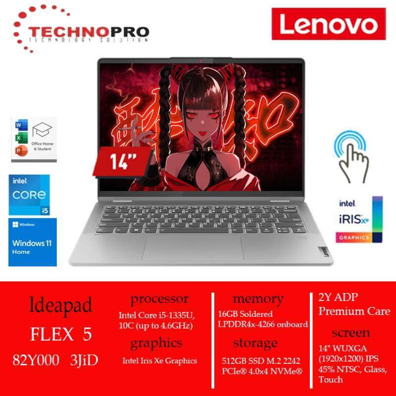 Jual Lenovo Ideapad Flex Iru Jid Intel Core I U Iris Xe Gb Gb Ssd Windows