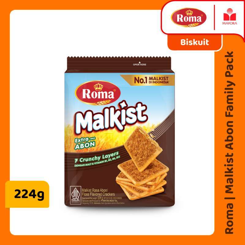 Jual Roma Malkist Abon Family Pack Di Seller Mayora Flagship Store ...