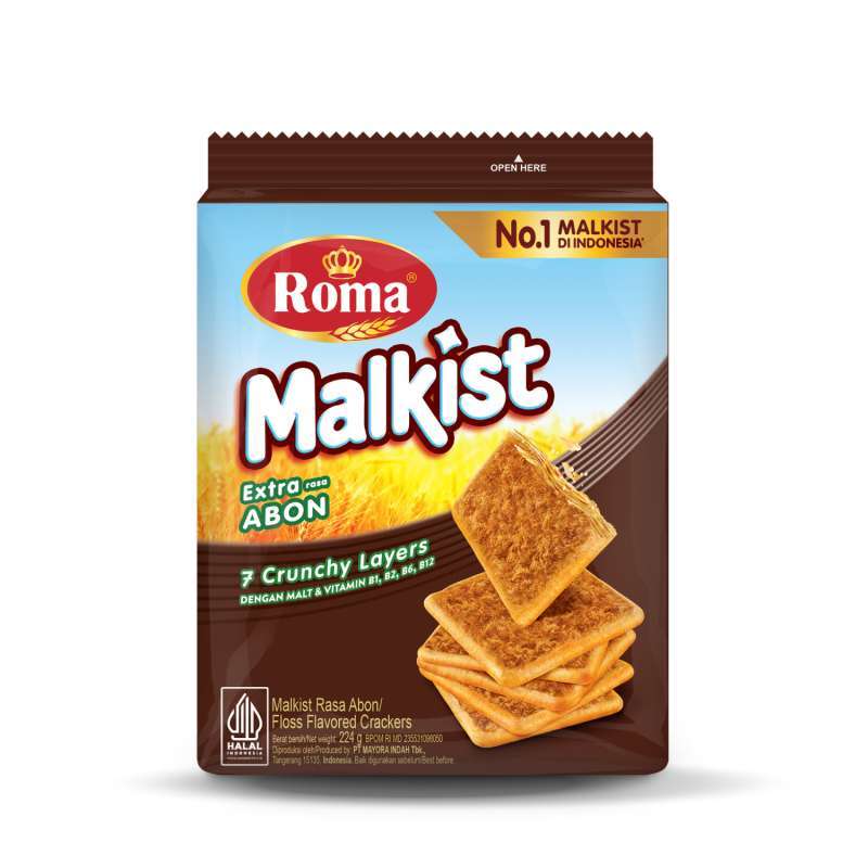 Jual Roma Malkist Abon Family Pack Di Seller Mayora Flagship Store ...