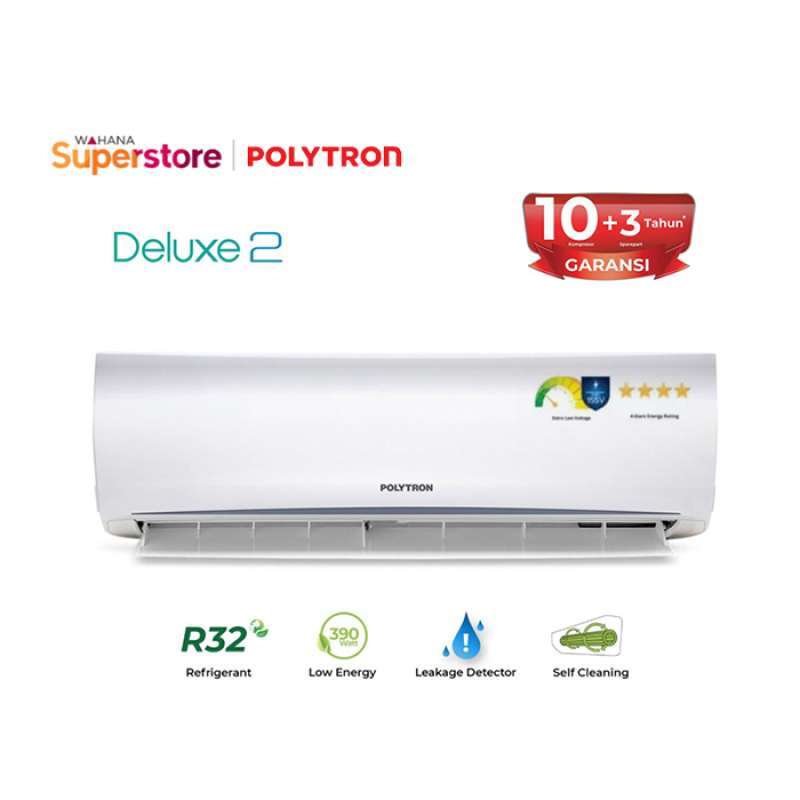 Promo POLYTRON AC Split Standard Deluxe2 1.5 PK - PAC12VH Diskon 8% di ...