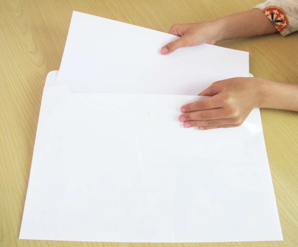 Jual Eagle Files Map Plastik Smart Pocket Model Kancing Horizontal ...