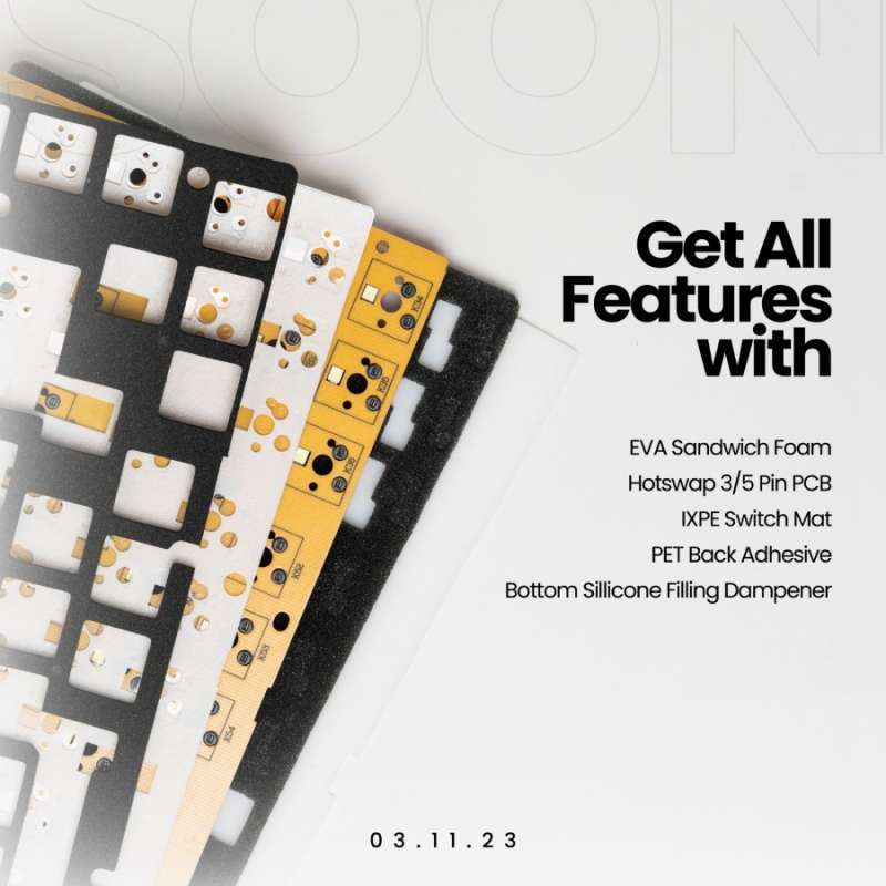 Jual Ajazz Ak820 Monochrome - Mechanical Keyboard Di Seller Good Gaming ...