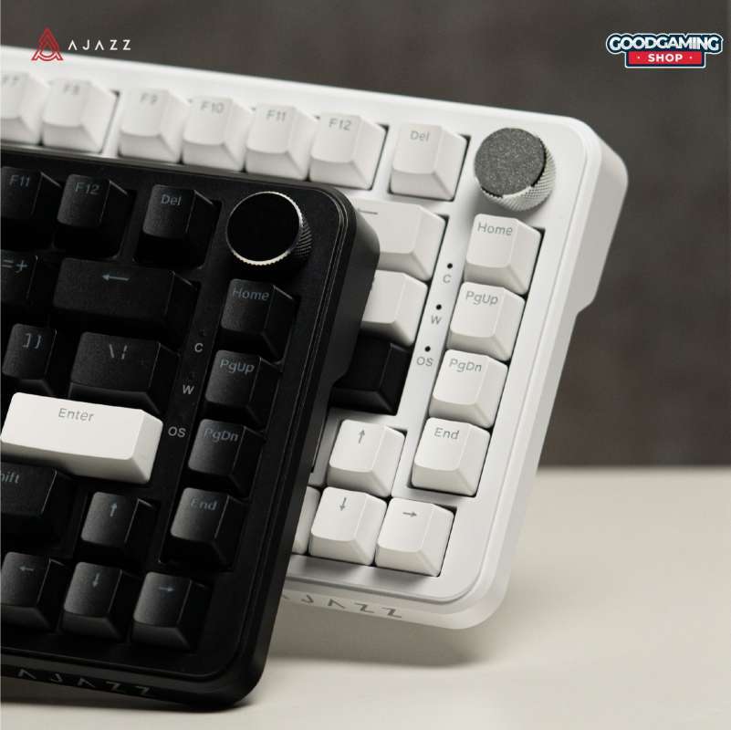 Promo Ajazz Ak820 Monochrome - Mechanical Keyboard - V2 - Hitam Diskon ...
