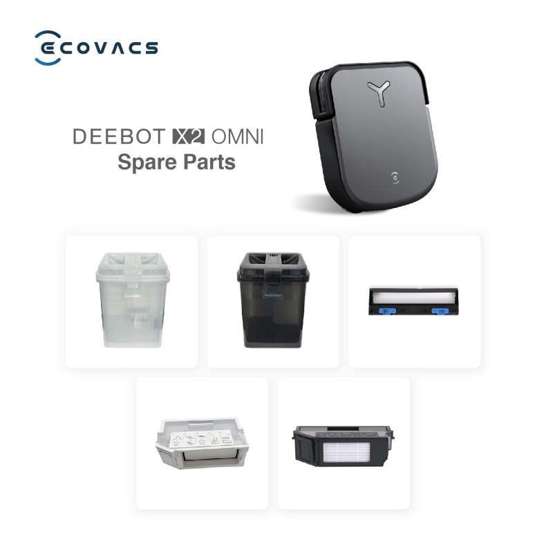 Jual Ecovacs Spare Part Accessories For X1omni/x1turbo, T10 Omni, T20 Omni, X2 Omni, X2 Combo ...