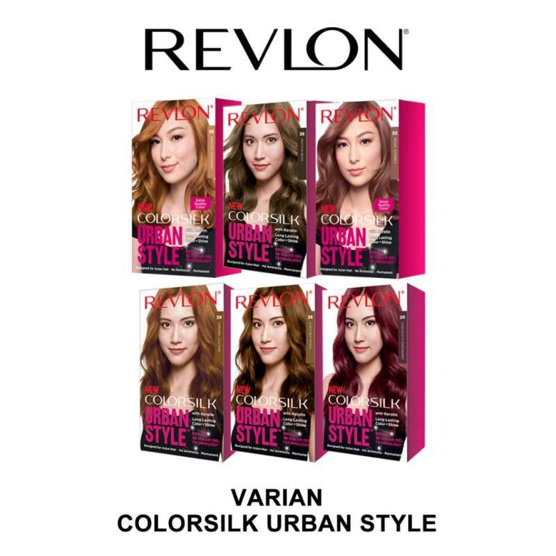 Jual Revlon Urban Style Hair Color 56 Mango Pudding - Cat Warna Rambut ...