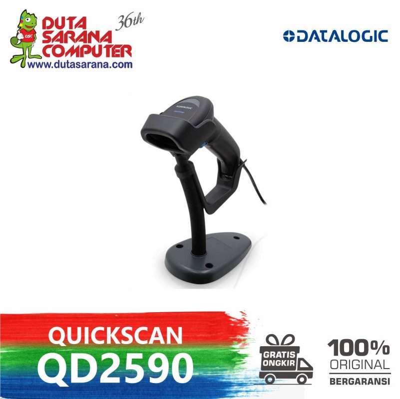 Jual Datalogic QD2590 USB 2D Barcode Scanner Imager QD-2590 QR Code ...