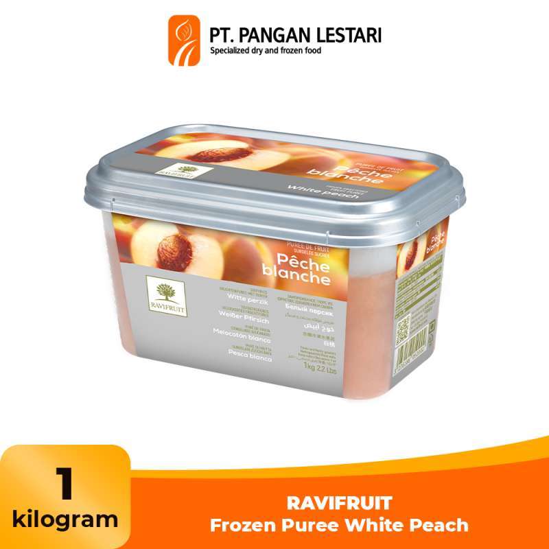 Promo Ravifruit Frozen Puree Buah Peach (white Peach) 1 Kg Diskon 33% ...