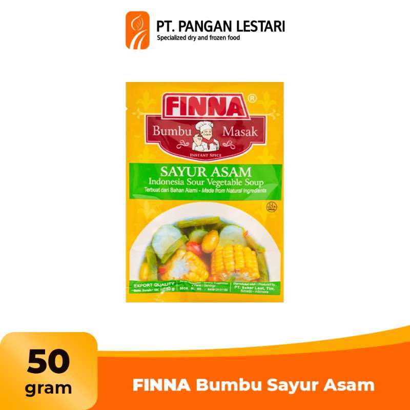 Promo Finna Bumbu Masak Sayur Asam Sachet 50 Gr Diskon 34% Di Seller ...