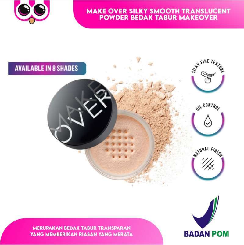 Promo MAKE OVER SILKY SMOOTH TRANSLUCENT POWDER BEDAK TABUR MAKEOVER ...