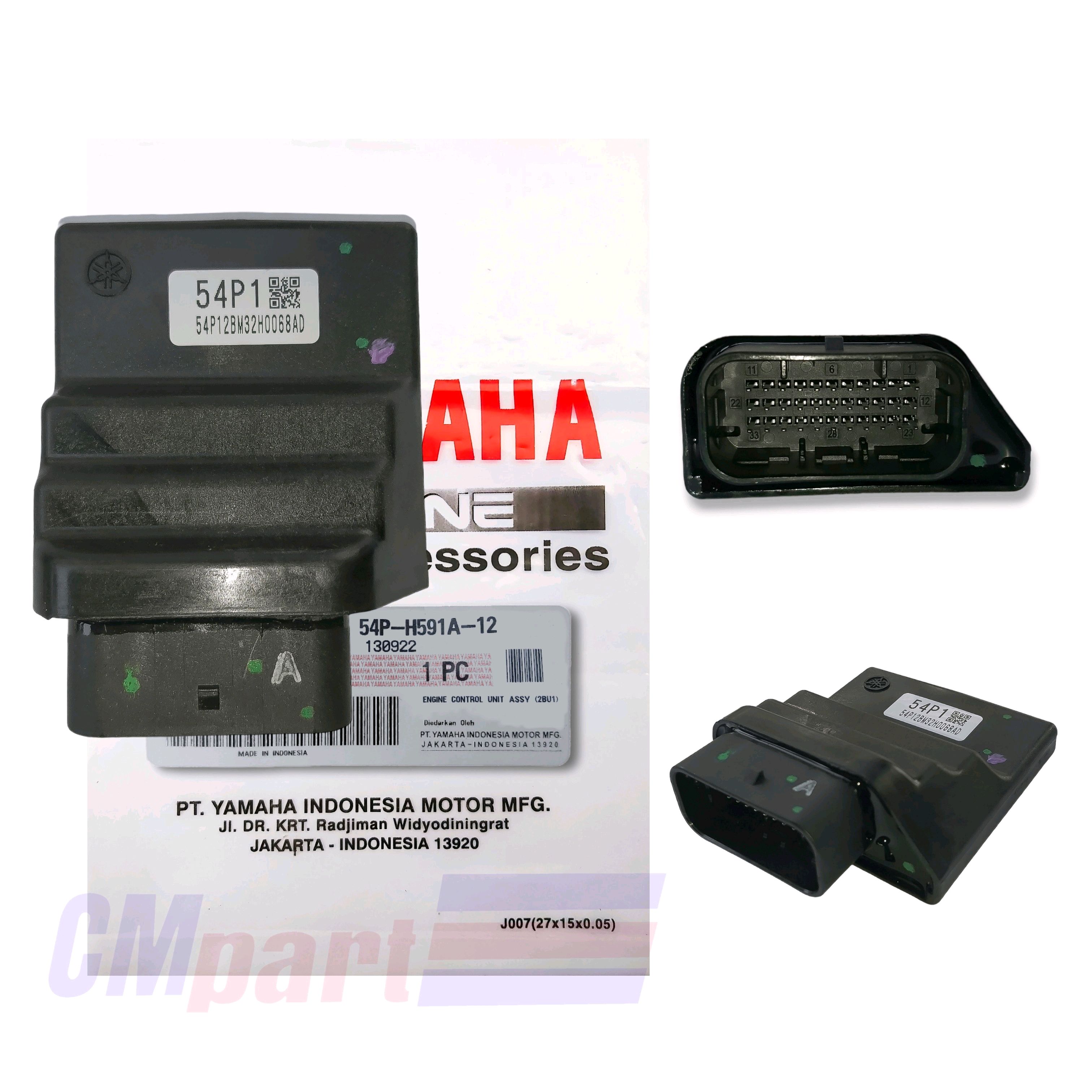 Jual Ecu - Ecm - Cdi Yamaha Xride X-Ride 54P-H591A-12 Asli Yamaha di ...